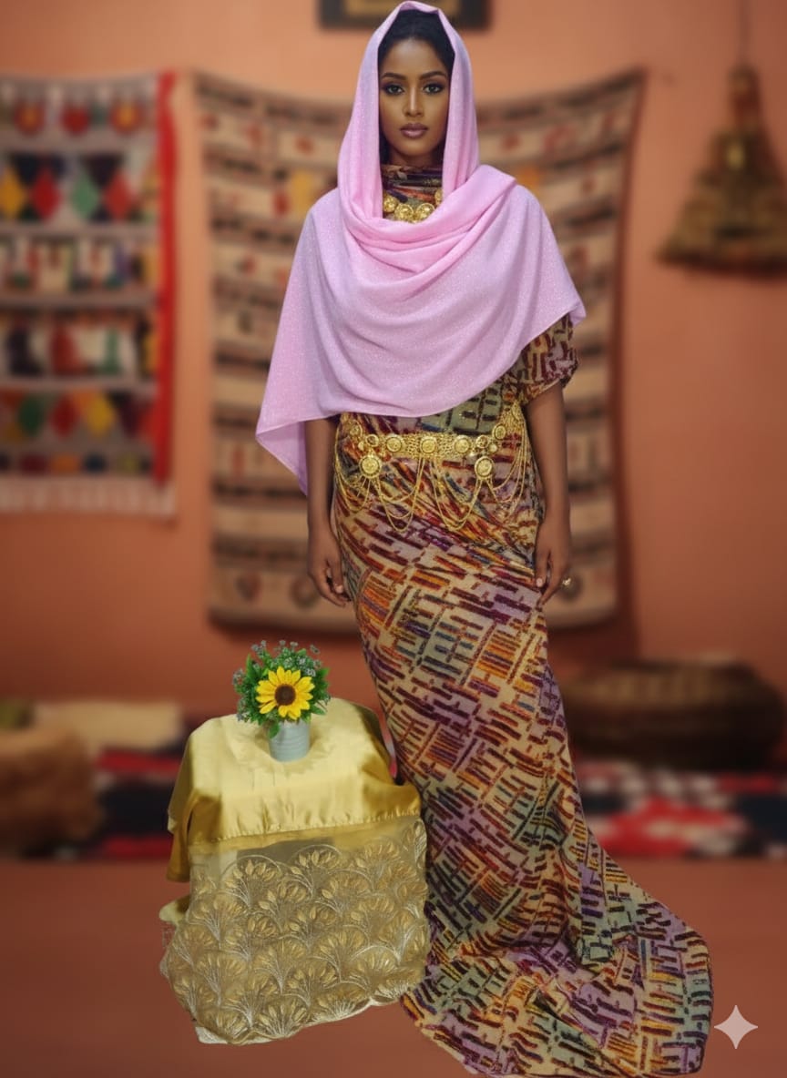 Unrivaled Trendy Somali Maqbal Dirac With Exclusive Floral Design For ...